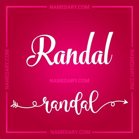 Randal Name Meaning Popularity Personality And More