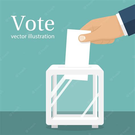 Premium Vector Voting Election Conceptvector Illustration Flat Design
