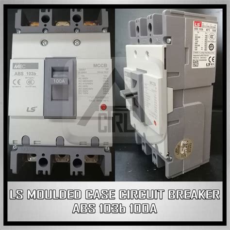 Mccb Moulded Case Circuit Breaker Ls Metasol Brand Lazada Ph