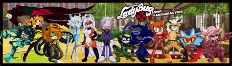Collab Miraculous Ladybug Sonic Fancharacters By Leonarockera On