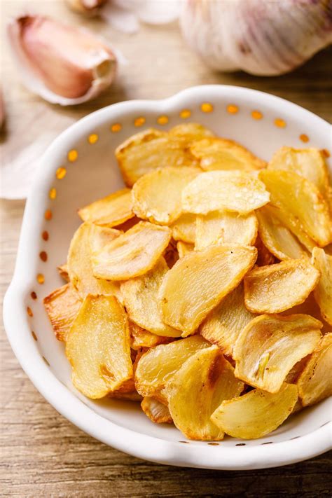 Extra Crispy Homemade Garlic Chips Nurtured Homes