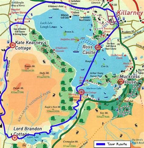 Park Drive Killarney Map At Luca Searle Blog