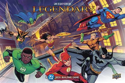 Upper Deck Announces Legendary A Dc Deck Building Game