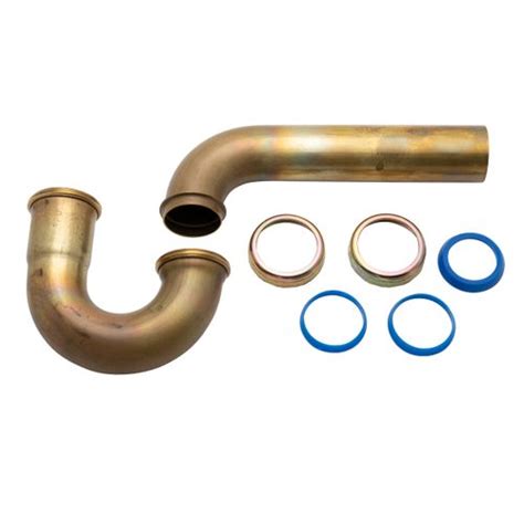 704 3 Dearborn 704 3 1 12 P Trap 17 Gauge Rough Brass 704 3
