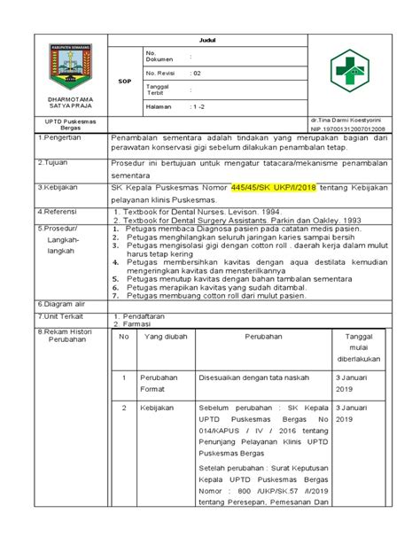 Penambalan Sementara Pdf