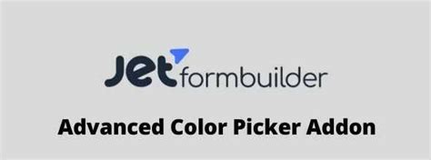 JetFormBuilder Pro Advanced Color Picker Addon WP NOVA