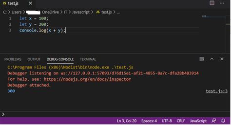 【旧版】vscodeでjavascriptを実行する方法（nodejsのインストール方法） 頭脳一式