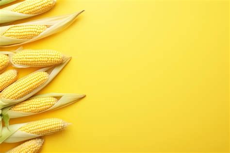 Premium Ai Image Corn Background And Copy Space