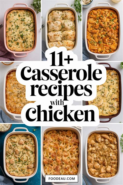 11 Casserole Recipes With Canned Chicken