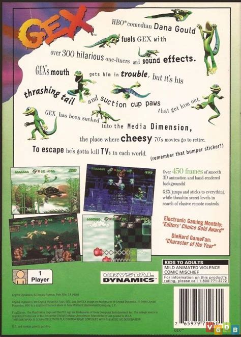 Gex - VGDB - Vídeo Game Data Base