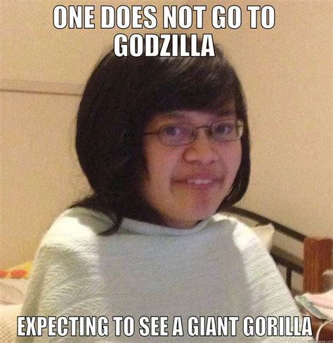 Godzilla Hot Girl Meme
