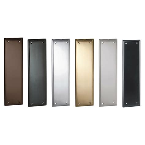 Milton Push Plates Matching Milton Door Levers And Knobs Available Made From Solid Brass
