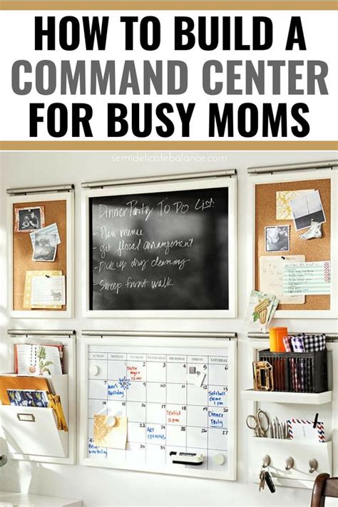 Organize Your Life With A Busy Mom Command Center