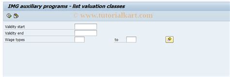 HRPAYHUTR E SAP Tcode List Evaluation Classes Transaction Code