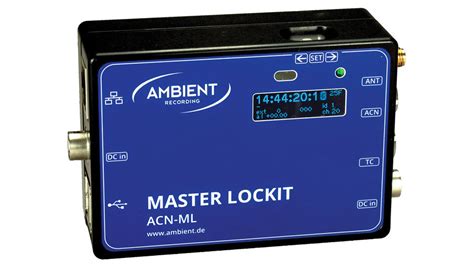 Ambient Master Lockit Synchronizer Timecode Hub Timecode Systems Audio Rent Abelcine