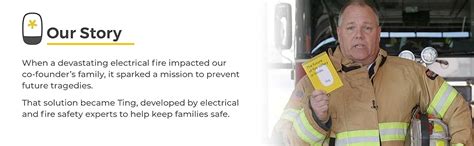 Ting Fire Ting Fire Prevention Sensor And Service Includes 12 Months Of