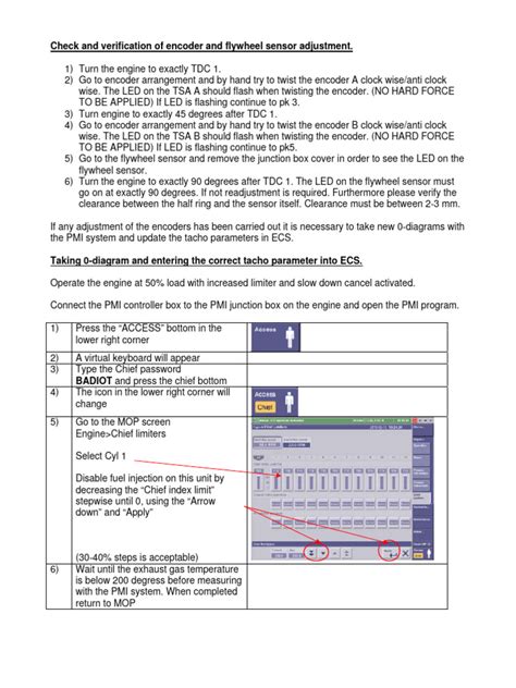 Angle Encoder Check And Verification Of Encoder And Flywheel Sensor