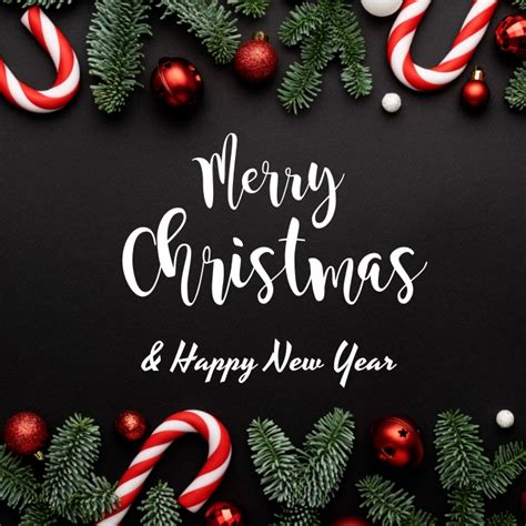 Merry Christmas Instagram Post Template Postermywall