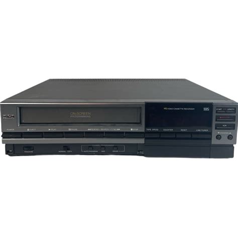 Vintage Rca Vcr Vhs Video Cassette Recorder Player Model Vpt294 Tested