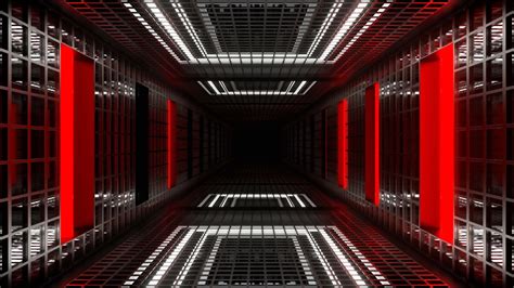 Red And White Grate Tunnel With Strobe Background Vj Loop In 4k 48868529 Stock Video At Vecteezy