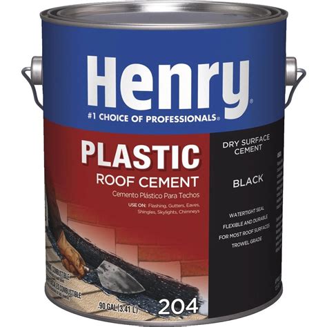 Henry 1 Gal Plastic Roof Cement And Patching Sealant Iveys Building