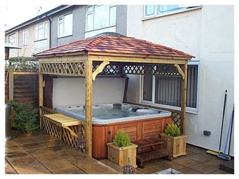 Hot Tub Gazebos And Canopies Found On Hot Tub Pergola