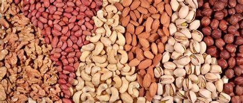 Premium Photo Assorted Nuts As Background Texture