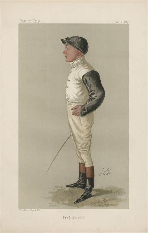 Npg D44440 Frederick Fred Barrett Men Of The Day No 427 Portrait National