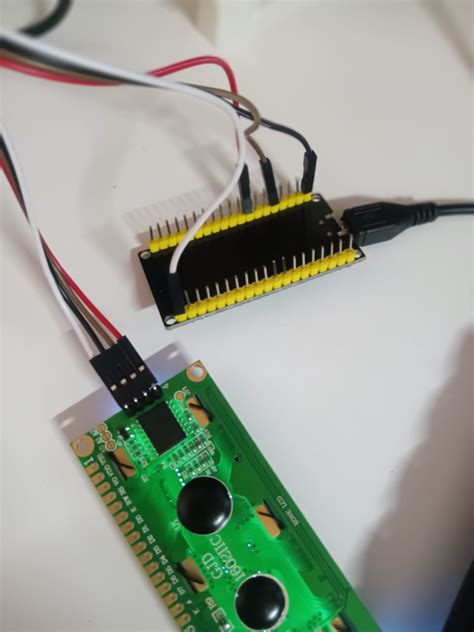 Ejemplo Conexion Lcd A Esp32