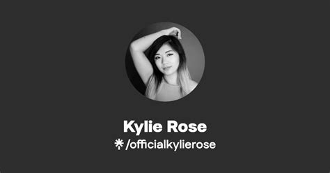 Kylie Rose Twitter Instagram Linktree