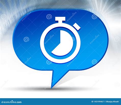 Stopwatch Icon Blue Bubble Background Stock Illustration Illustration Of Race Background