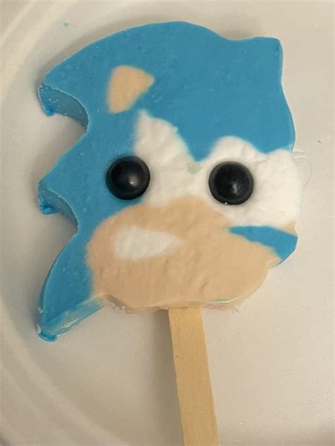 My Sonic Popsicle Has Black Gumball Eyes Rsonicthehedgehog