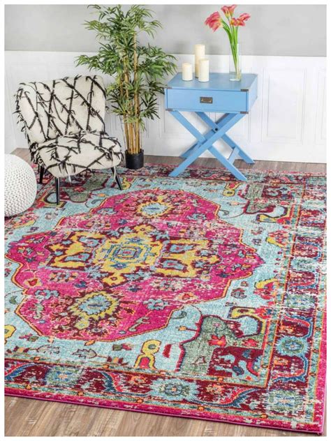 Vintage Corbet Living Room Domino Area Rugs Bohemian Area Rugs Pink Area Rug