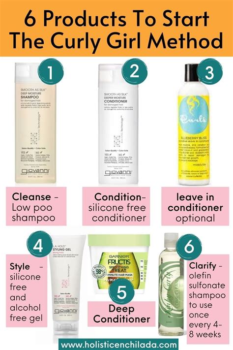 How To Choose The Right Products When You Start The Curly Girl Method