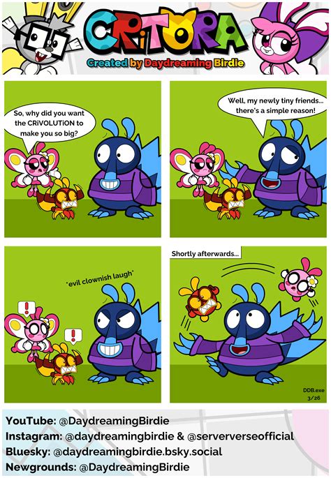 Big Slurpy Critora And The Serververse Comic Fury Comic Fury