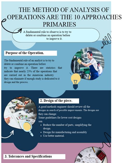 10 Key Approaches To Operations Analysis Pdf Economies
