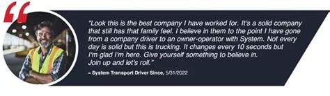 Experienced Cdl A Flatbed Driver System Transport Cdl Job Now