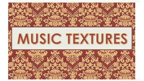 What Is Heterophonic Texture At Jaxon Quintanar Blog