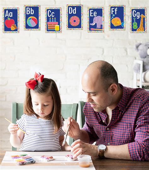 Grade Pk 2 Mini Posters Alphabet Cards Poster Set