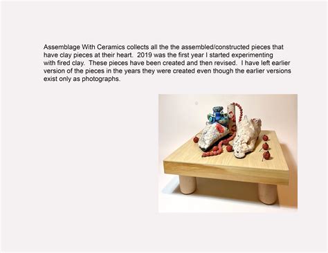 Assemblage With Ceramics 2023 — Lenore Tenenblatt Studio
