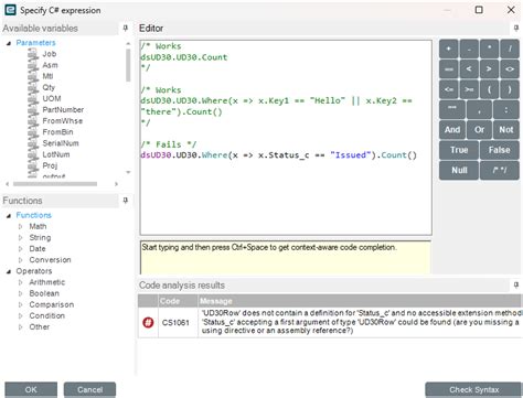 How Do You Write A Lambda Expression That References Ud Fields