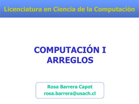 ¿qué Es Un Arreglo