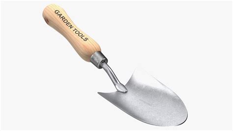 3d Garden Hand Spade Turbosquid 1488219