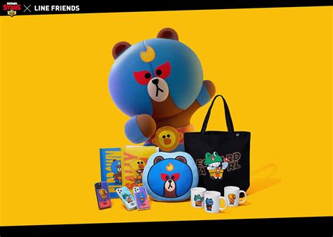 Brawl Stars X Line Friends Brown Sally And Leonard Behance