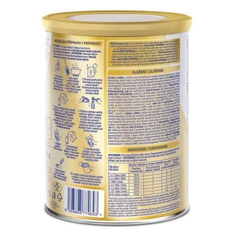 Beba Supremepro 1 Mlieko Počiatočné 800 G Feedo Sk