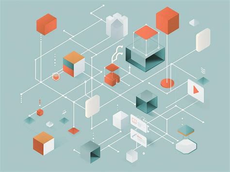 Teamwork Flow Chart Premium Ai Generated Image