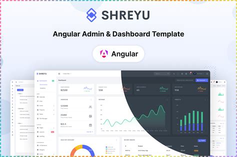 Shreyu Angular Admin Dashboard Template