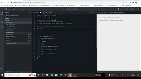 Create Counter Using Reactjs Usestate Hook Functional Base