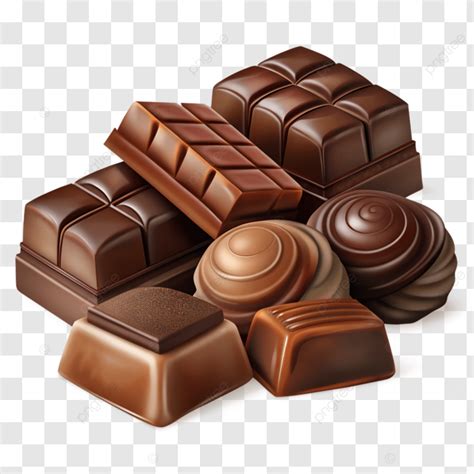 Assortment Of Chocolate Candy Clip Art Chocolate Bar Clipart