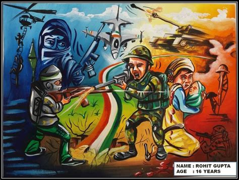 Indian Army Drawing Tutorial Step By Step
